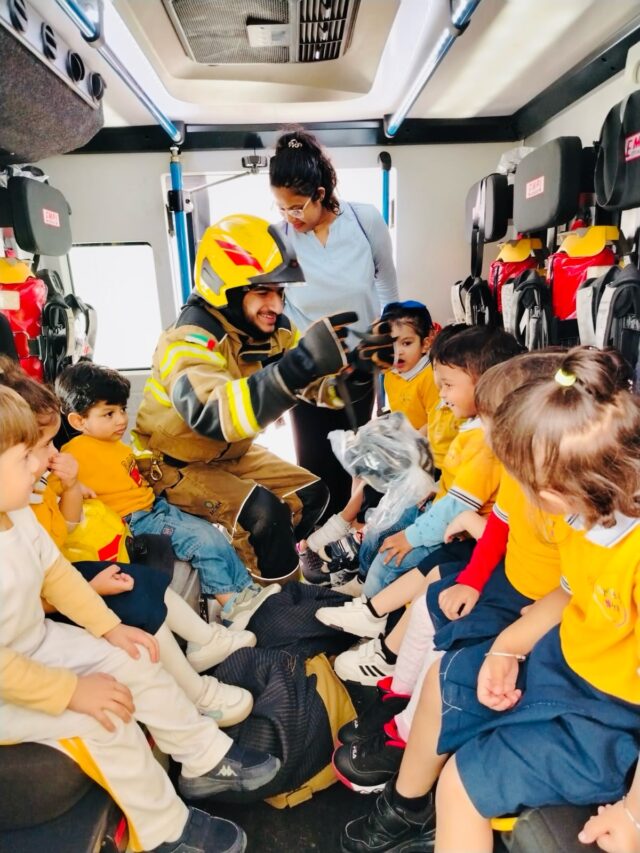A Memorable Fire Station Visit for Our Little Learners